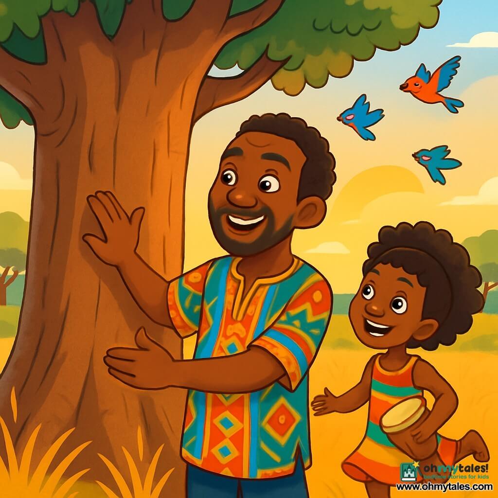 The Secret of the Great Baobab Tree | African tale | 7-8 years old | Tale