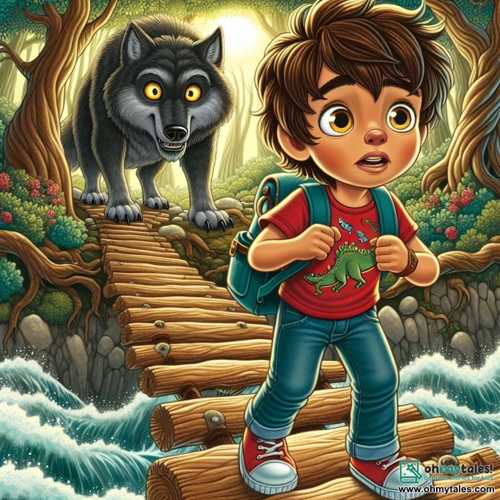The Heart of the Forest: Timmy and the Wolf's Adventure | Big bad wolf ...