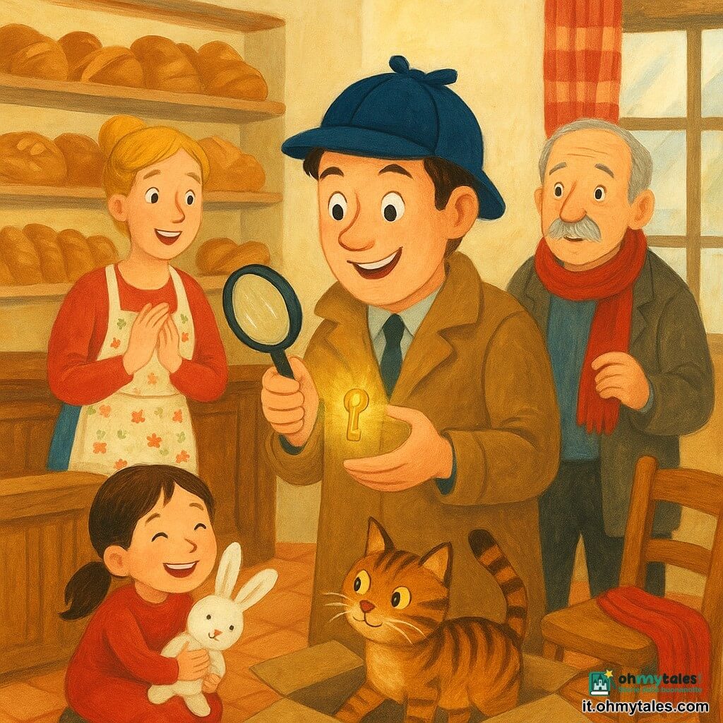 Il detective Leo e la chiave della panetteria | Storia di detective | 5 ...