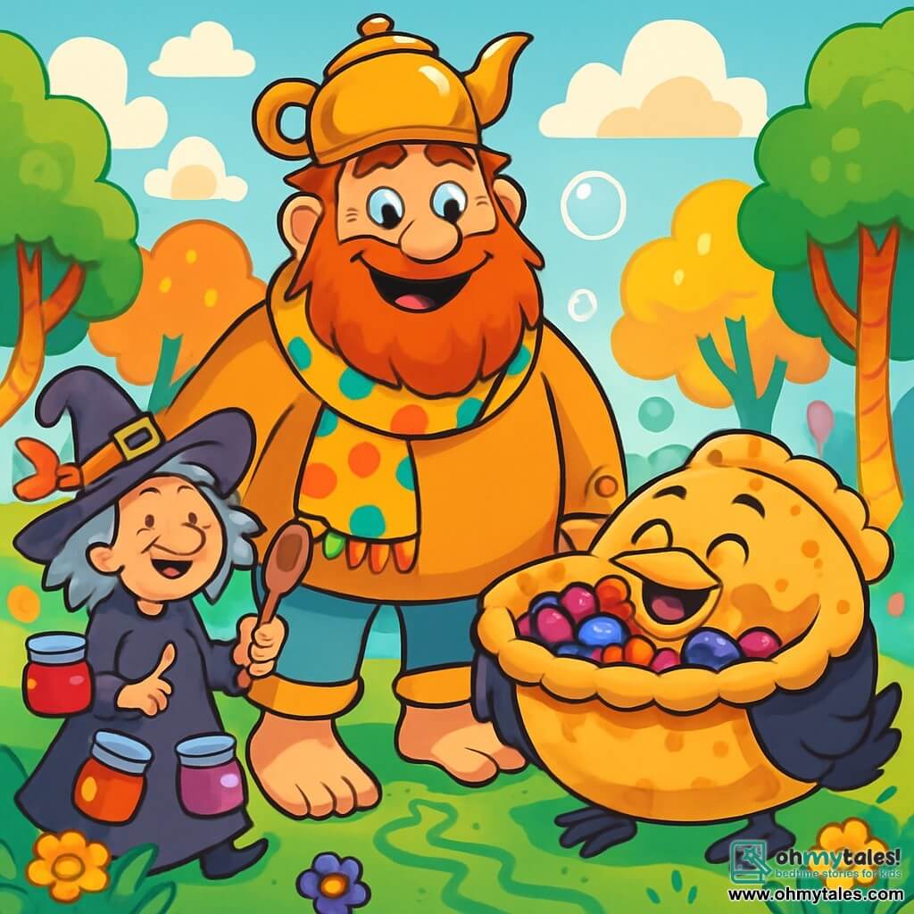 the mystery of the missing giggleberry pie | Funny story | 9-10 years ...