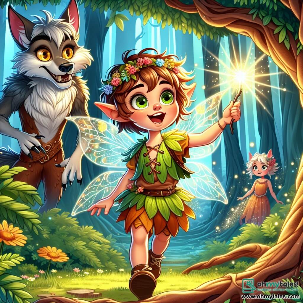 Willow's Brave Glow | Tale | 7-8 years old | Big bad wolf
