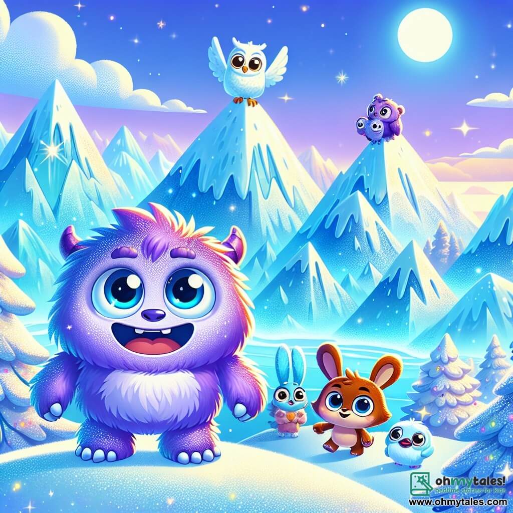 The Magic of Momo's Mountain | Story of a fantasy creature | 7-8 years ...