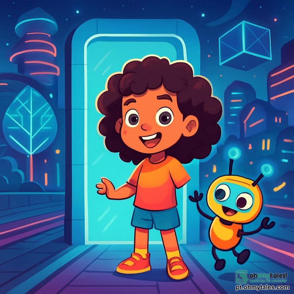 as aventuras de inês em luminópolis | História de ficção científica | 7 ...