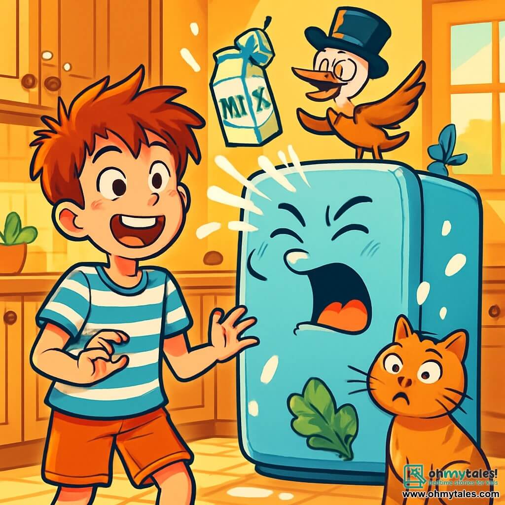 the day the fridge sneezed | Wacky and absurd story | 11-12 years old ...