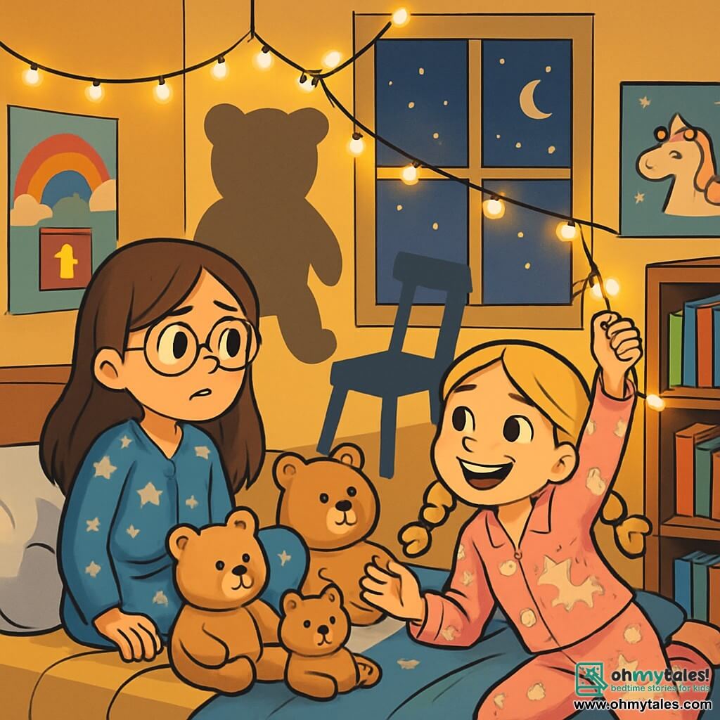 Ellie and the Friendly Shadows | Story about the fear of the dark | 9 ...