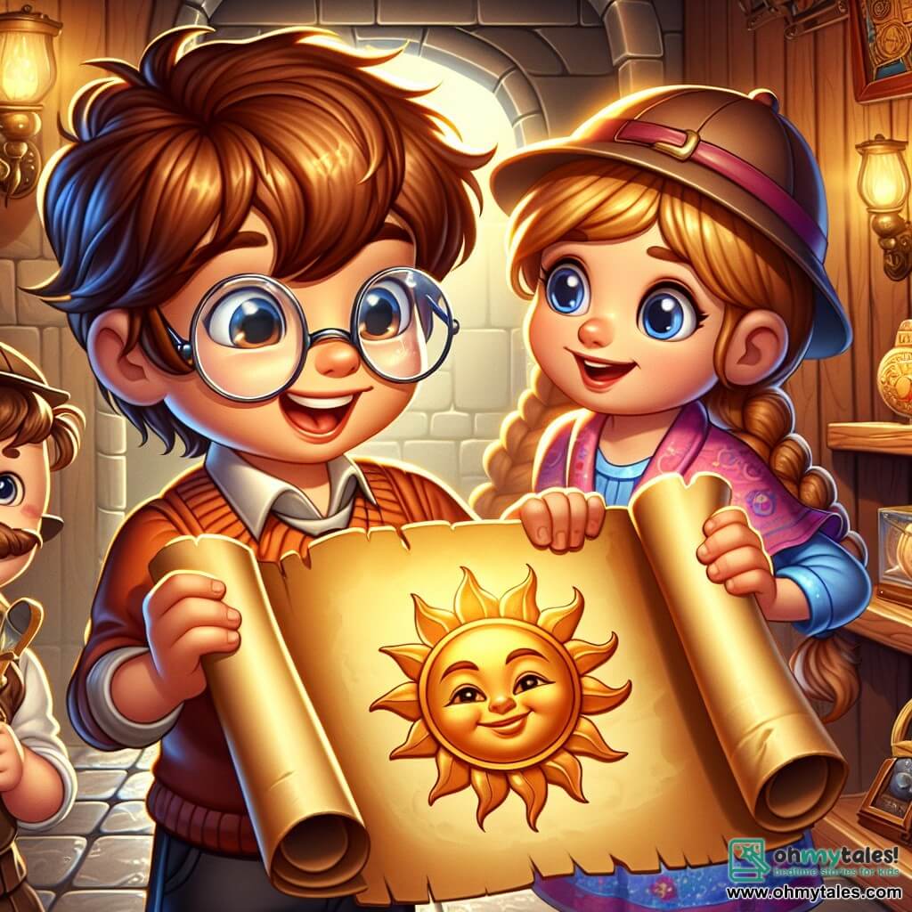 🎧 The Treasure Box Adventure | Story of little detectives | 5-6 years ...