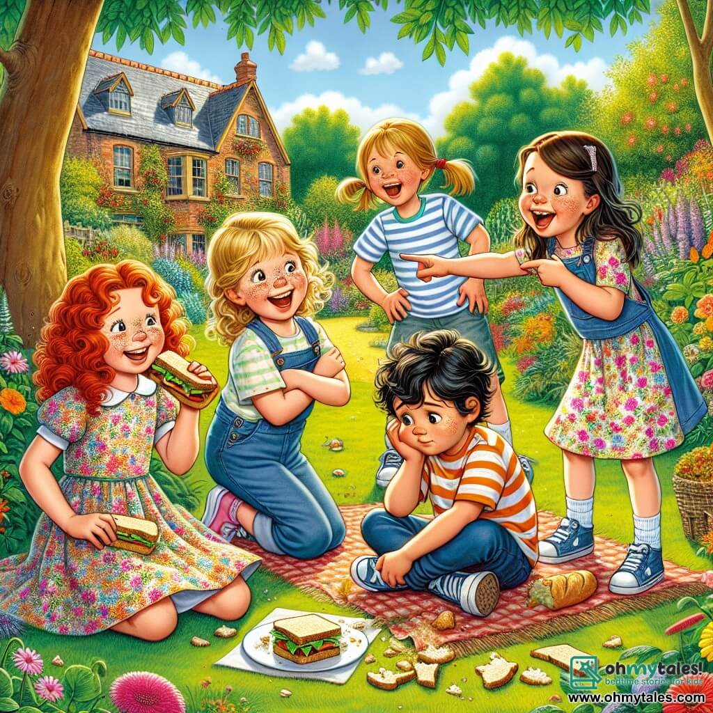 🎧 The Case of the Missing Sandwich | Funny story about friends | 9-10 ...