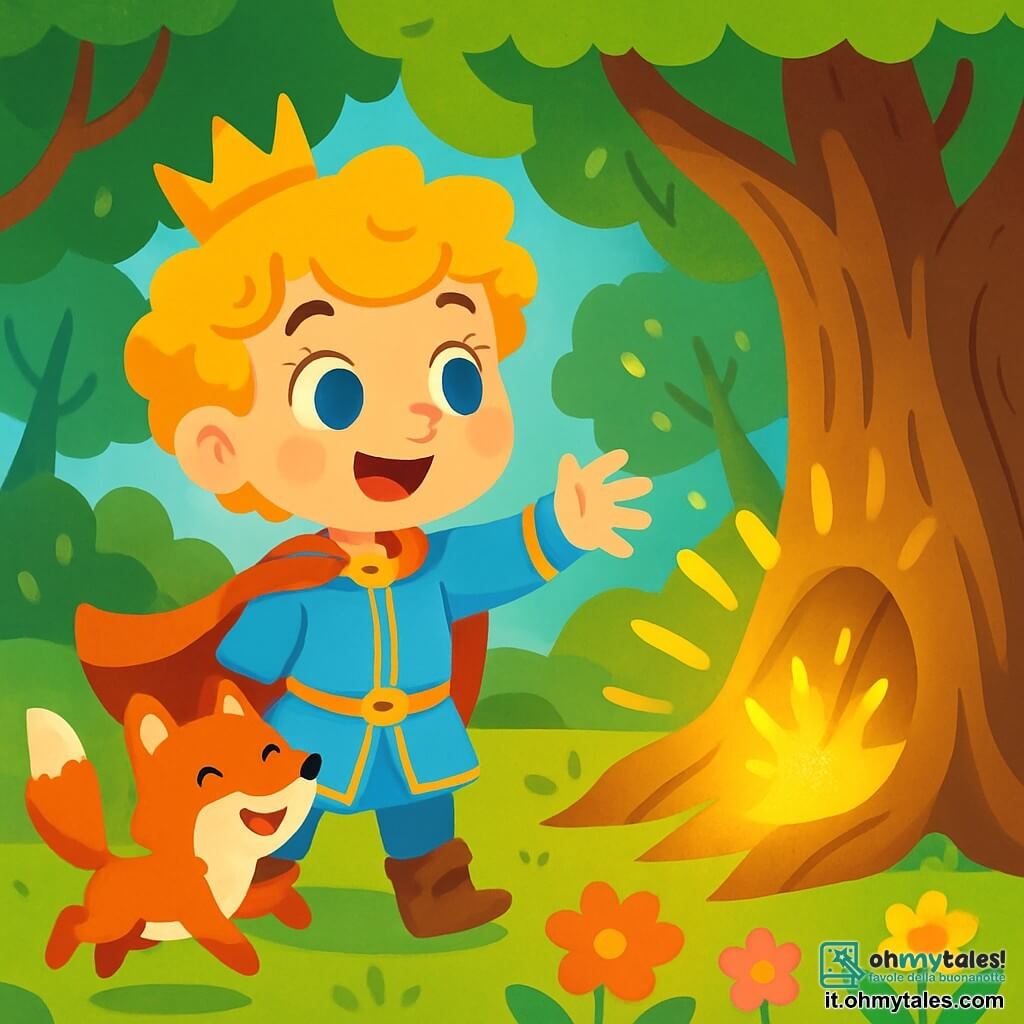 Il tesoro del piccolo principe Leo | Favola di principessa e principe ...