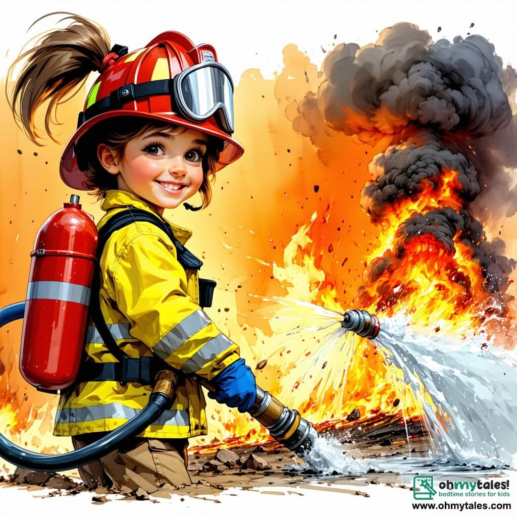Lucy the Brave Firefighter | Firefighter Story | 3-4 years old | Story ...