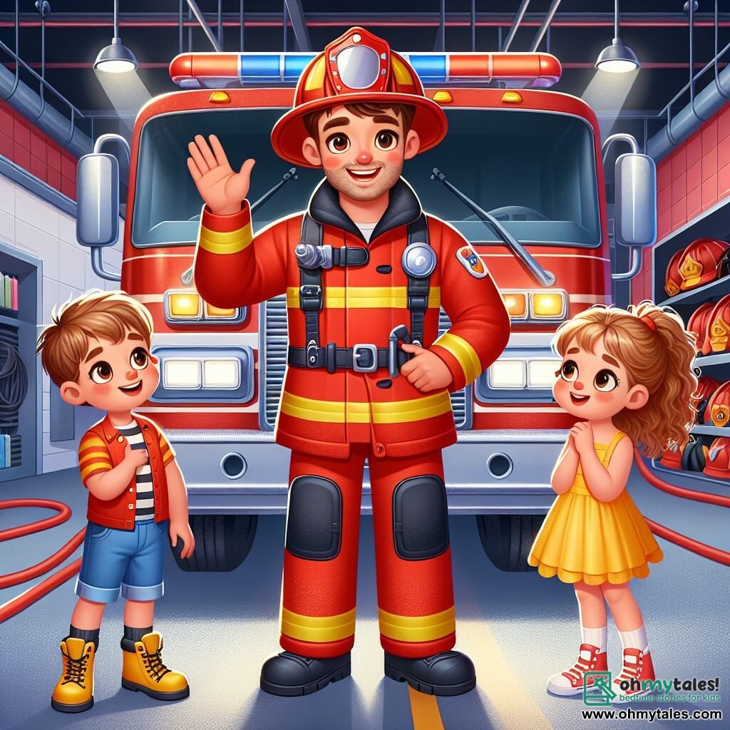 💬 Firefighter Fred’s Amazing Day | Firefighter Story | 5-6 years old ...