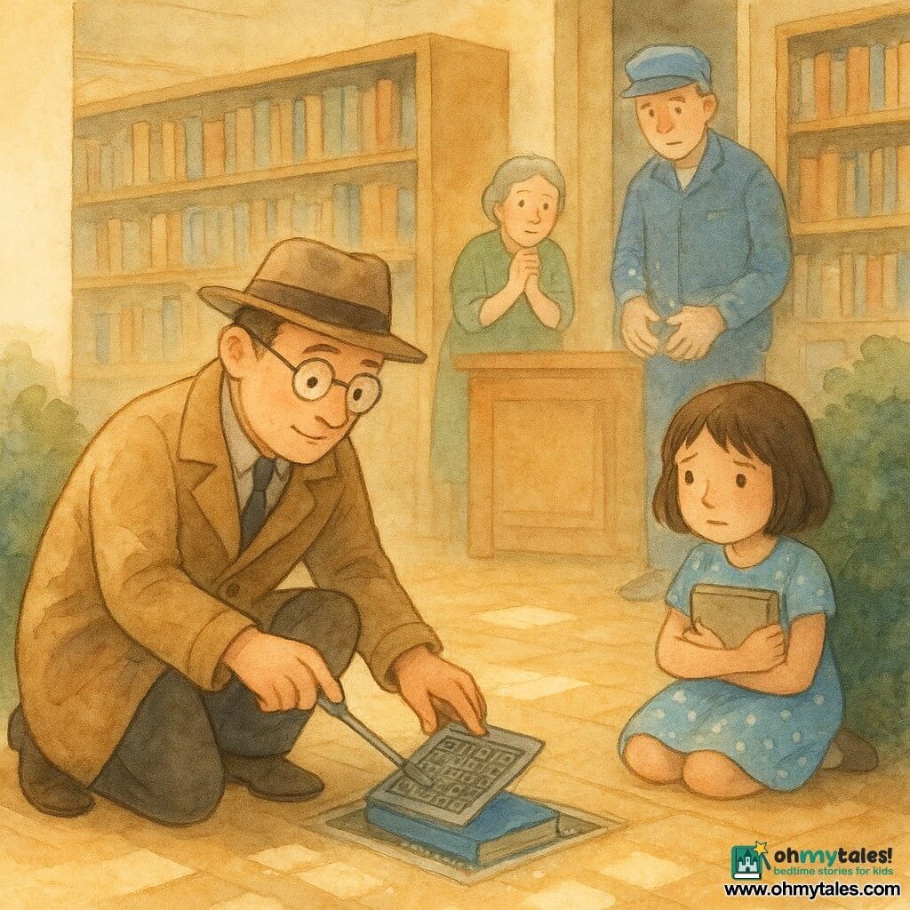 The Mystery of the Blue Ribbon Book | Detective story | 5-6 years old ...