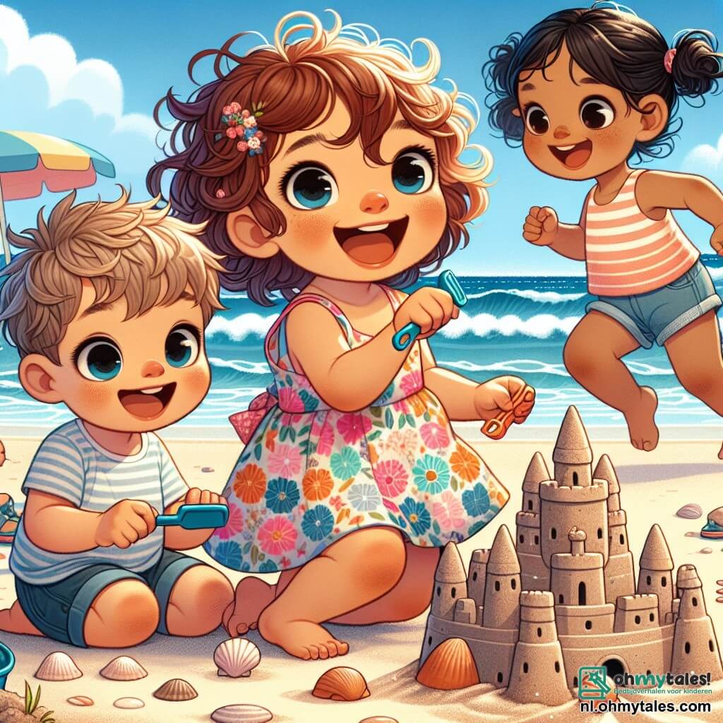 Het Avontuur van het Zandkasteel | Grappig verhaal | 1/2 jaar ...