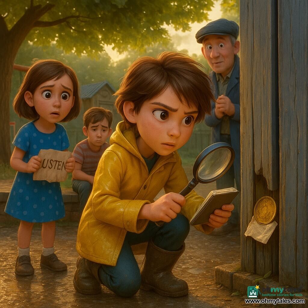 The listening detective and the missing medal | Detective story | 9-10 ...