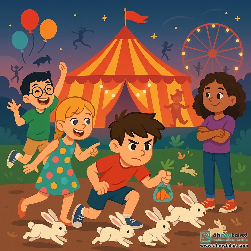 🎧 The Great Rabbit Rescue | Circus story | 11-12 years old | Audio ...