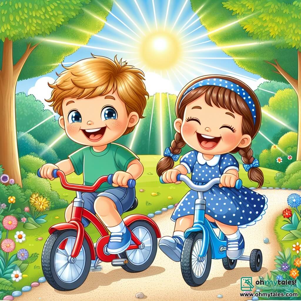 🎧 Two Wheels, One Adventure! | Story about sport | 1-2 years | Audio ...