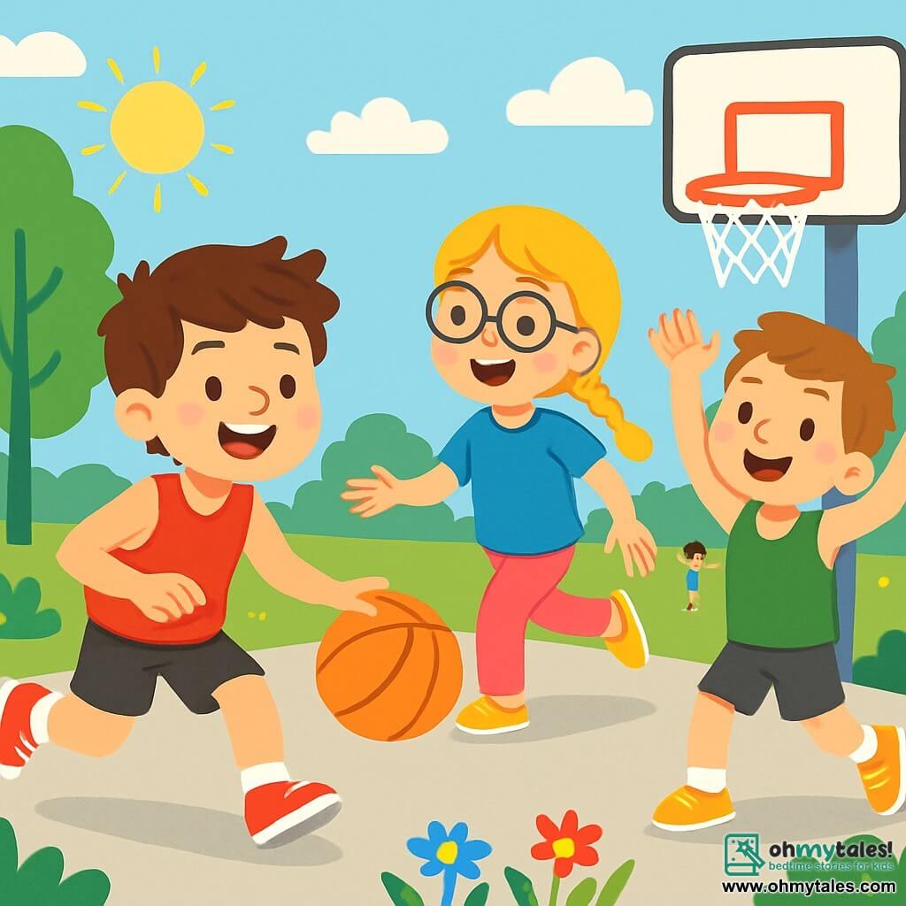 The Power of Teamwork | Story about sport | 1-2 years | Educational story