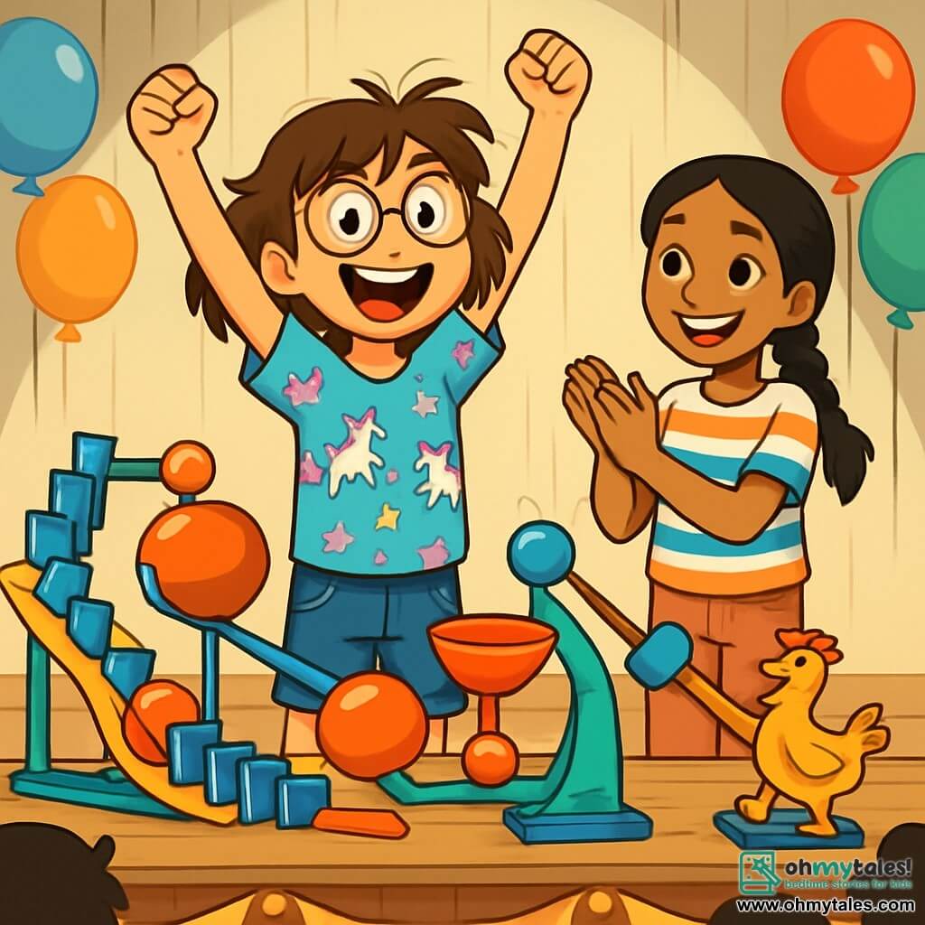 Maggie and the Marvelous Mayhem Machine | Impossible challenge story ...