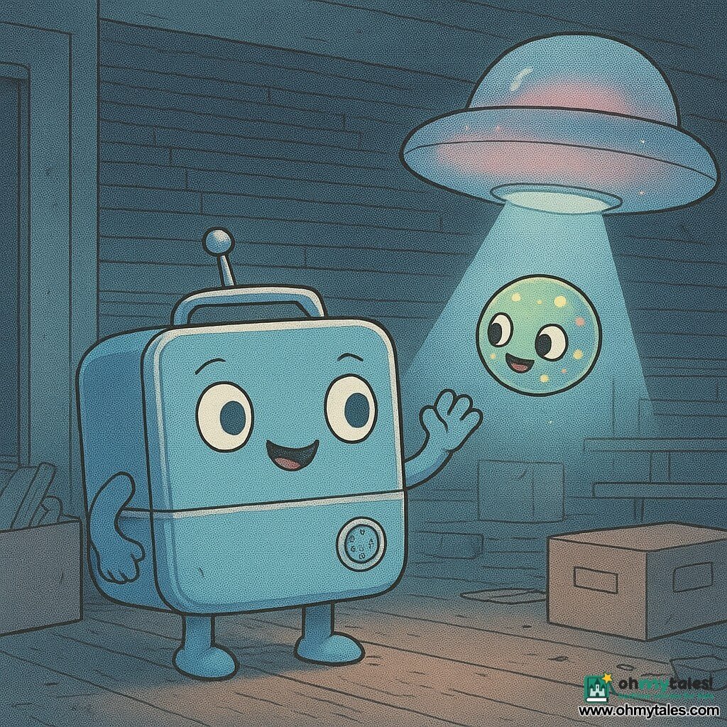 💬 Beep the Brave Lunchbox and the Friendly Unknown | Alien story | 11 ...