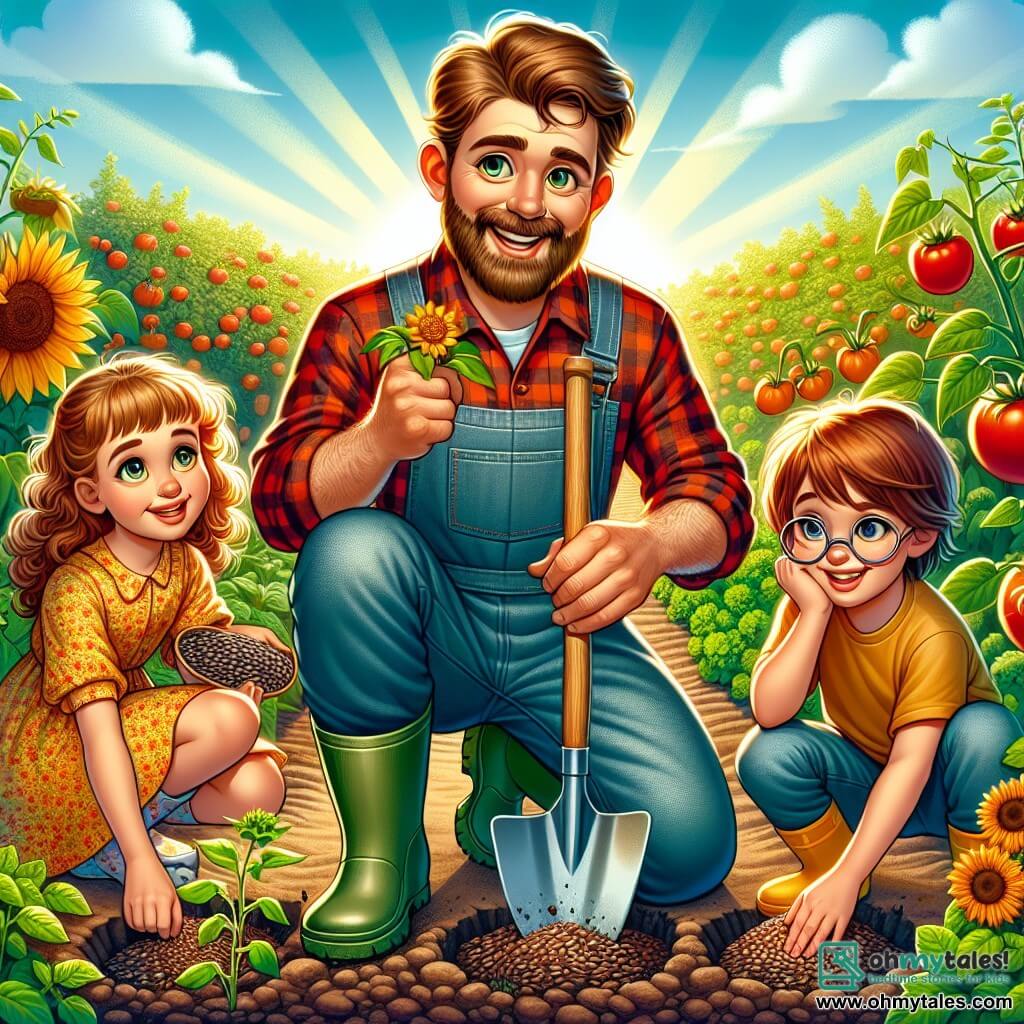 A Day at Green Acres Farm | Farmer and Farm Stories | 9-10 years old ...