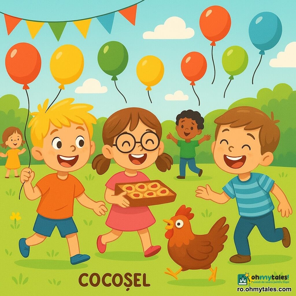 Aventurile lui Radu și găina Cocoșel la kermesa de primăvară | Poveste ...