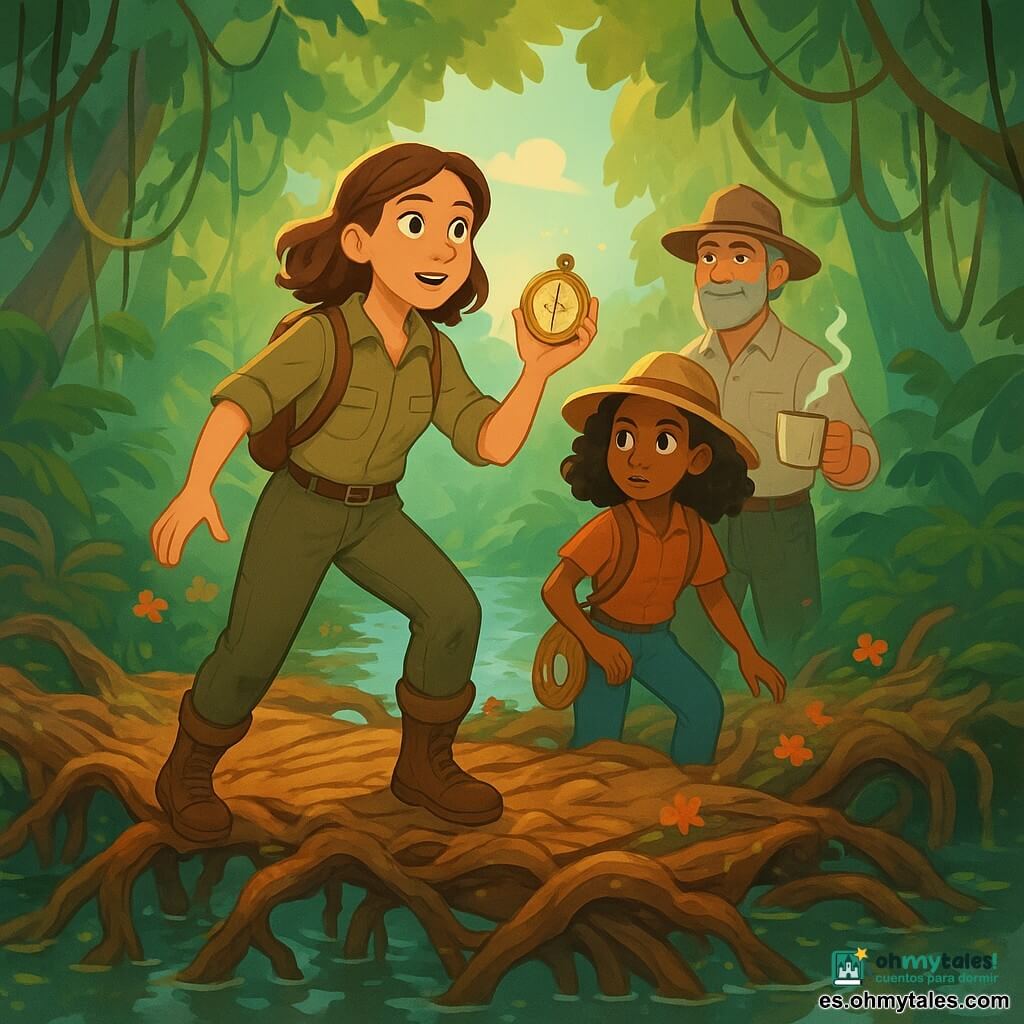 El Río de Espejos y el puente que respira | Cuento de explorador | 9/10 ...