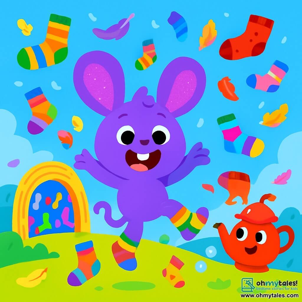 🎧 the magical land of flying socks | Wacky and absurd story | 3-4 years ...