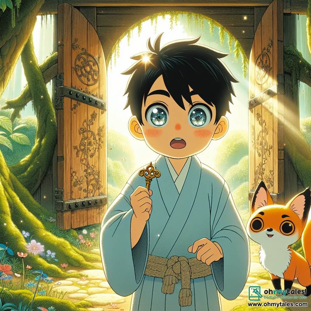 The Golden Key to Kindness | Tale from Japan | 7-8 years old | Tale