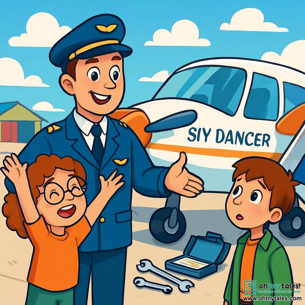 captain tom and the adventure above the clouds | Pilot's story | 9-10 ...