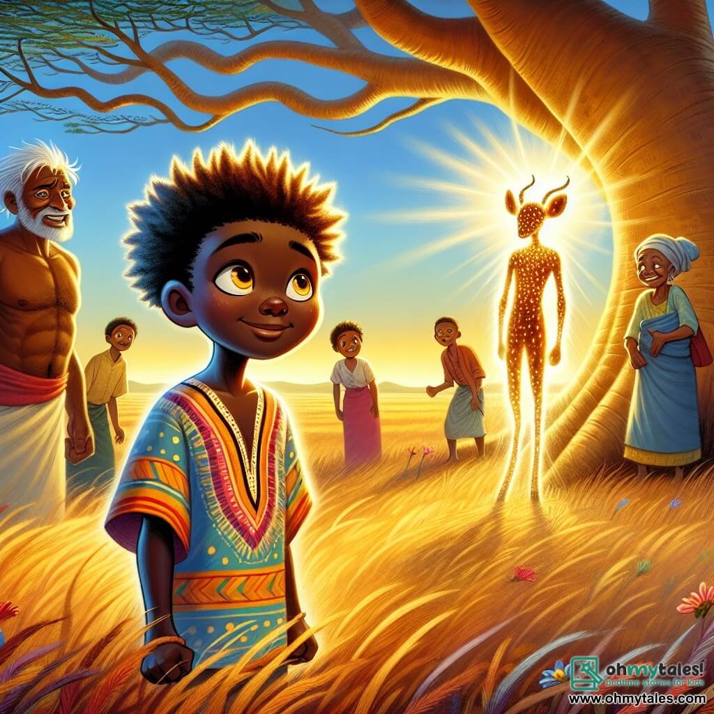 Kofi and the Spirit of the Savanna | African tale | 9-10 years old | Tale