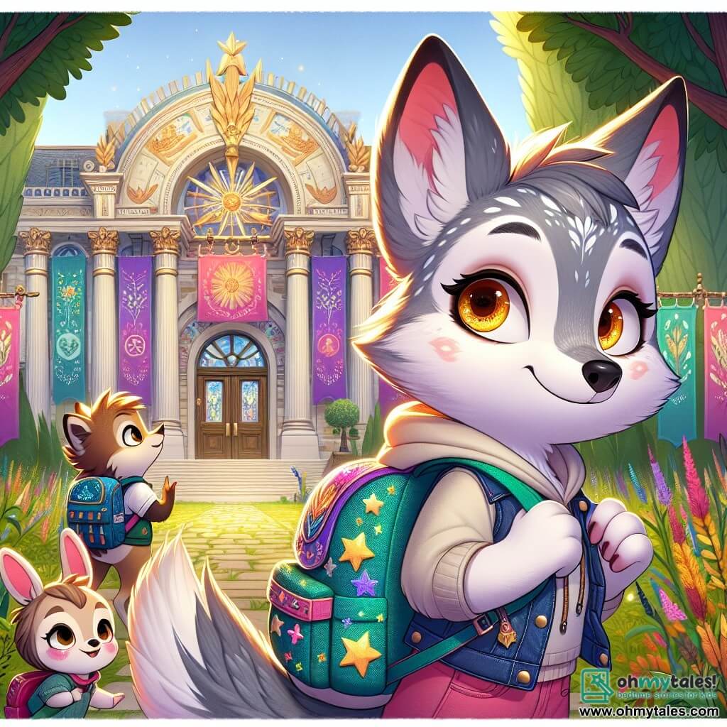 Luna's Brave Adventure | Story about the back-to-school season | 11-12 ...