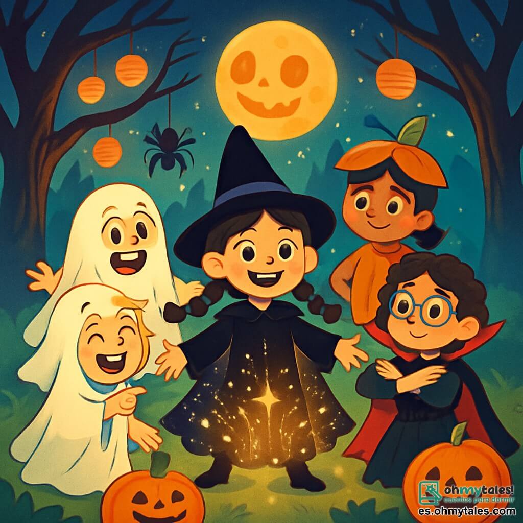 La noche mágica del disfraz encantado | Cuento de Halloween | 11/12 ...