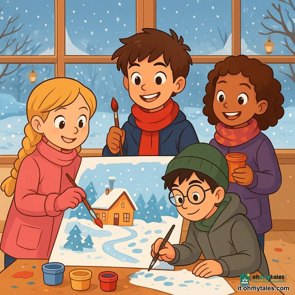 La cartolina del primo freddo | Storia sull'inverno | 11/12 anni ...