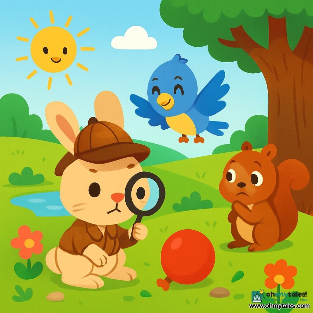 The case of the missing red ball | Story of little detectives | 1-2 ...