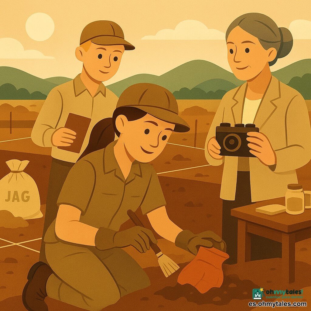 💬 La libreta de Luna, arqueóloga | Cuento de Arqueólogo | 5/6 años ...