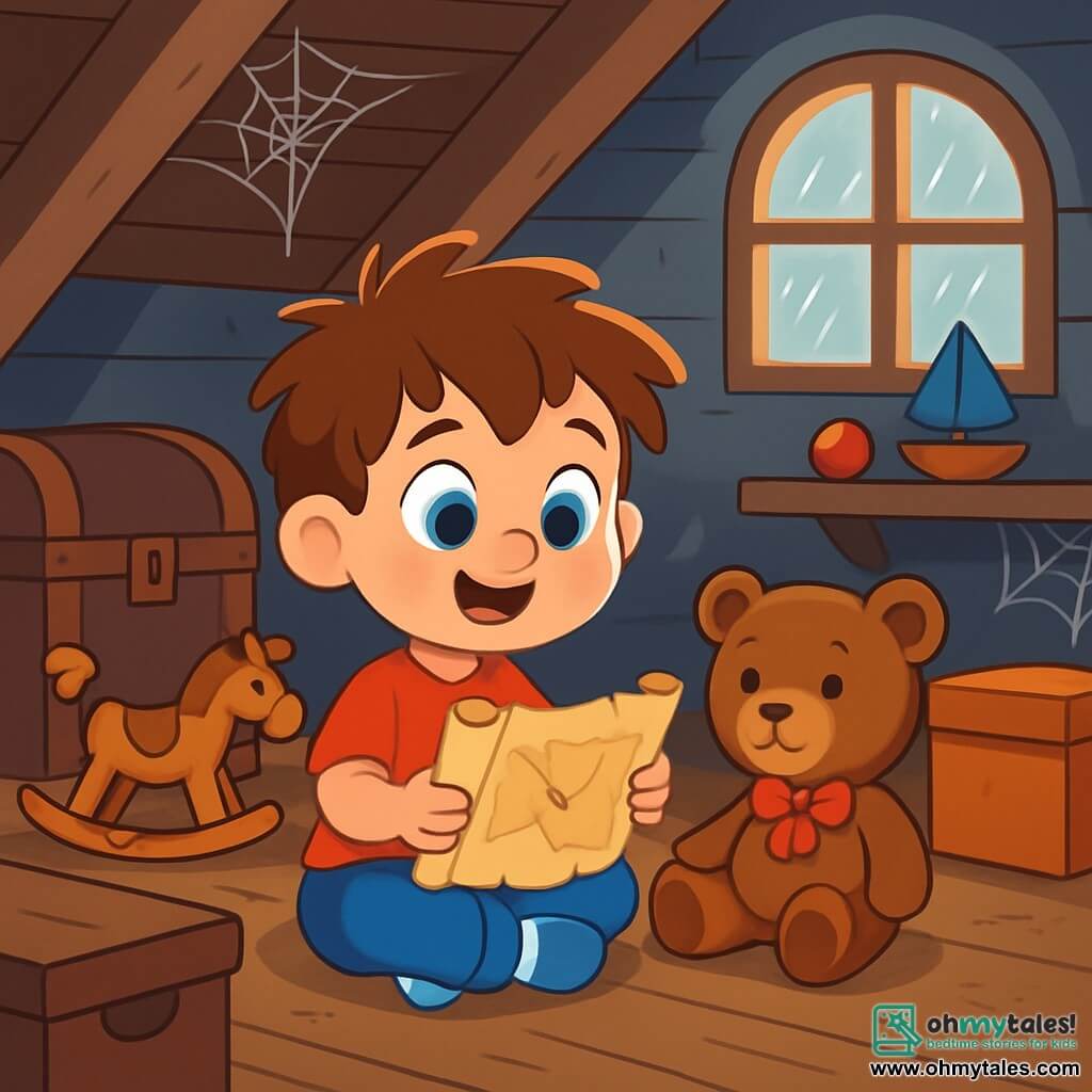 💬 Tommy's Treasure Map Adventure | Hidden treasure story | 3-4 years ...