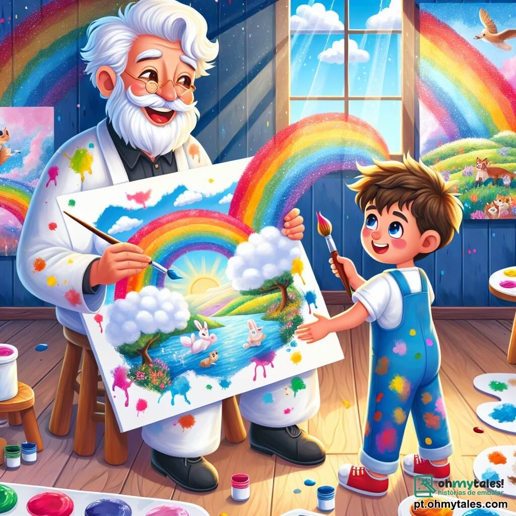 As Cores da Alegria | História de Artista | 7 a 8 anos | História sobre ...