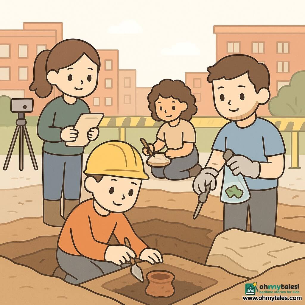 The Hall Beneath the Town Square | Archaeologist Story | 11-12 years ...