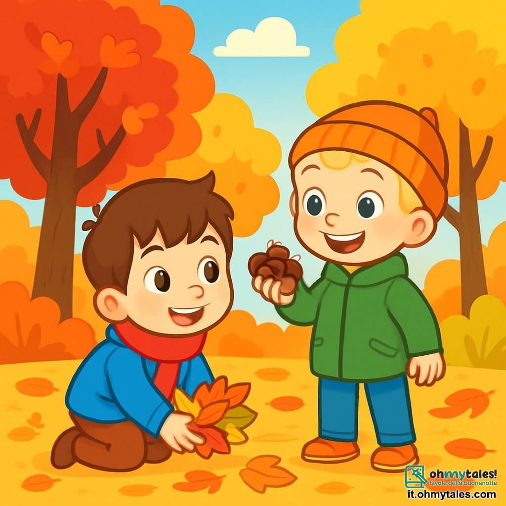 La magia del parco in autunno | Storia sull'autunno | 5/6 anni | Storia ...