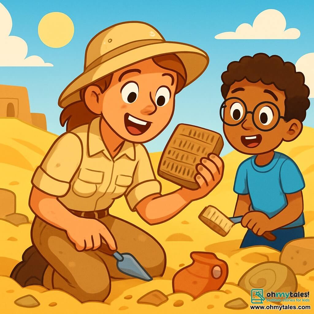 🎧 Dr. Ava and the Secrets Beneath the Sand | Archaeologist Story | 7-8 ...