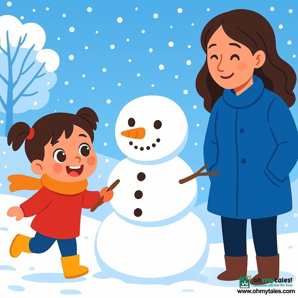 Mia and the Magic of the First Snow | Story about winter | 1-2 years ...