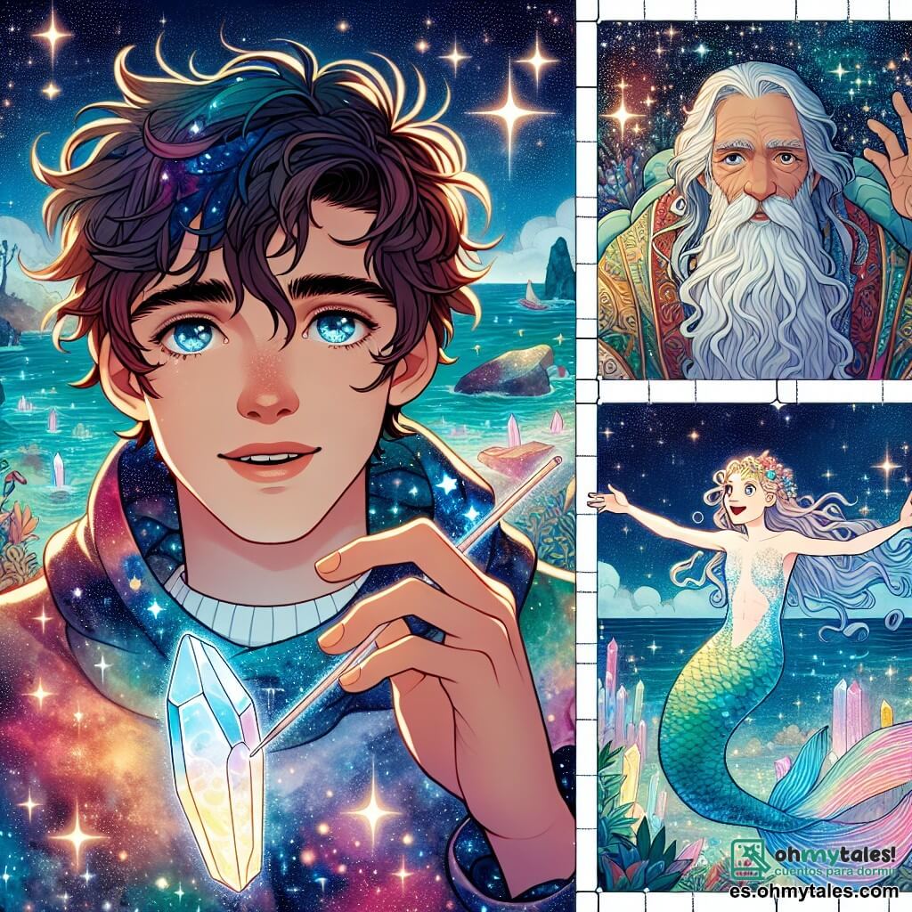 El Cristal del Cosmos | fantasía espacial | 9/10 años | Cuento fantástico