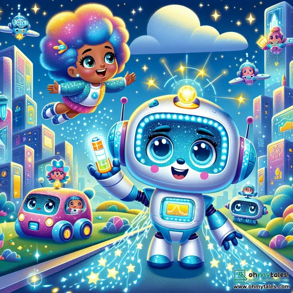 Buzzy's Bright Adventure | Story of a futuristic city | 3-4 years old ...