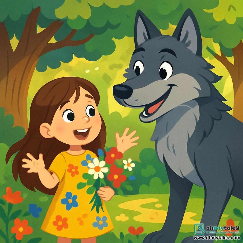 Lily and the Secret of the Wolf | Big bad wolf | 7-8 years old | Tale
