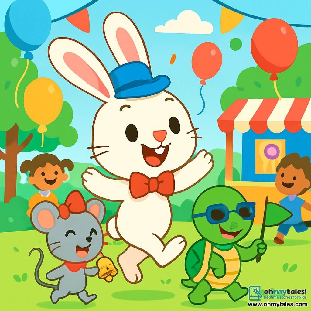 benny the bunny and the carnival day surprise | Carnival story | 3-4 ...