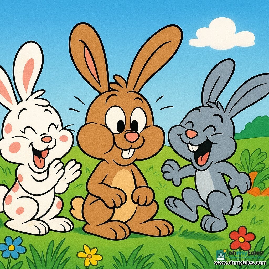 The Great Meadow Contest | Funny sibling story | 3-4 years old | Funny ...