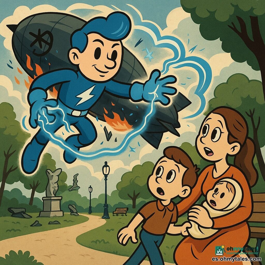 El héroe eléctrico de Ventópolis | Cuento de superhéroes | 9/10 años ...