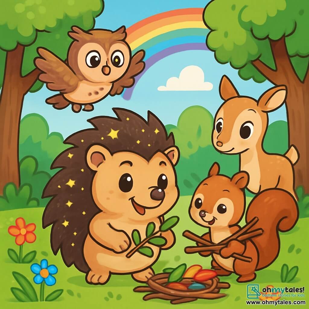 🎧 The Brave Hedgehog's Adventure | Animal story | 9-10 years old ...