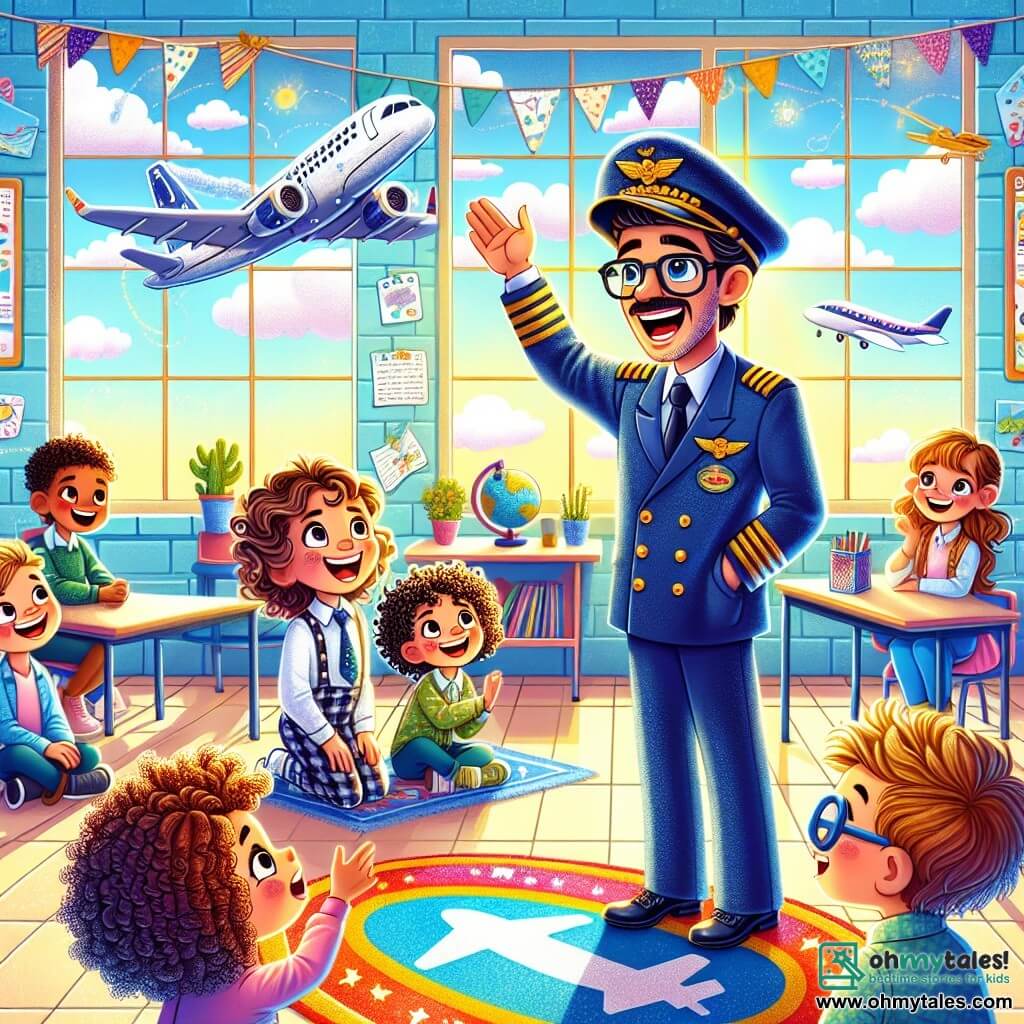 Captain Jack and the Little Pilots | Story about a profession | 5-6 ...