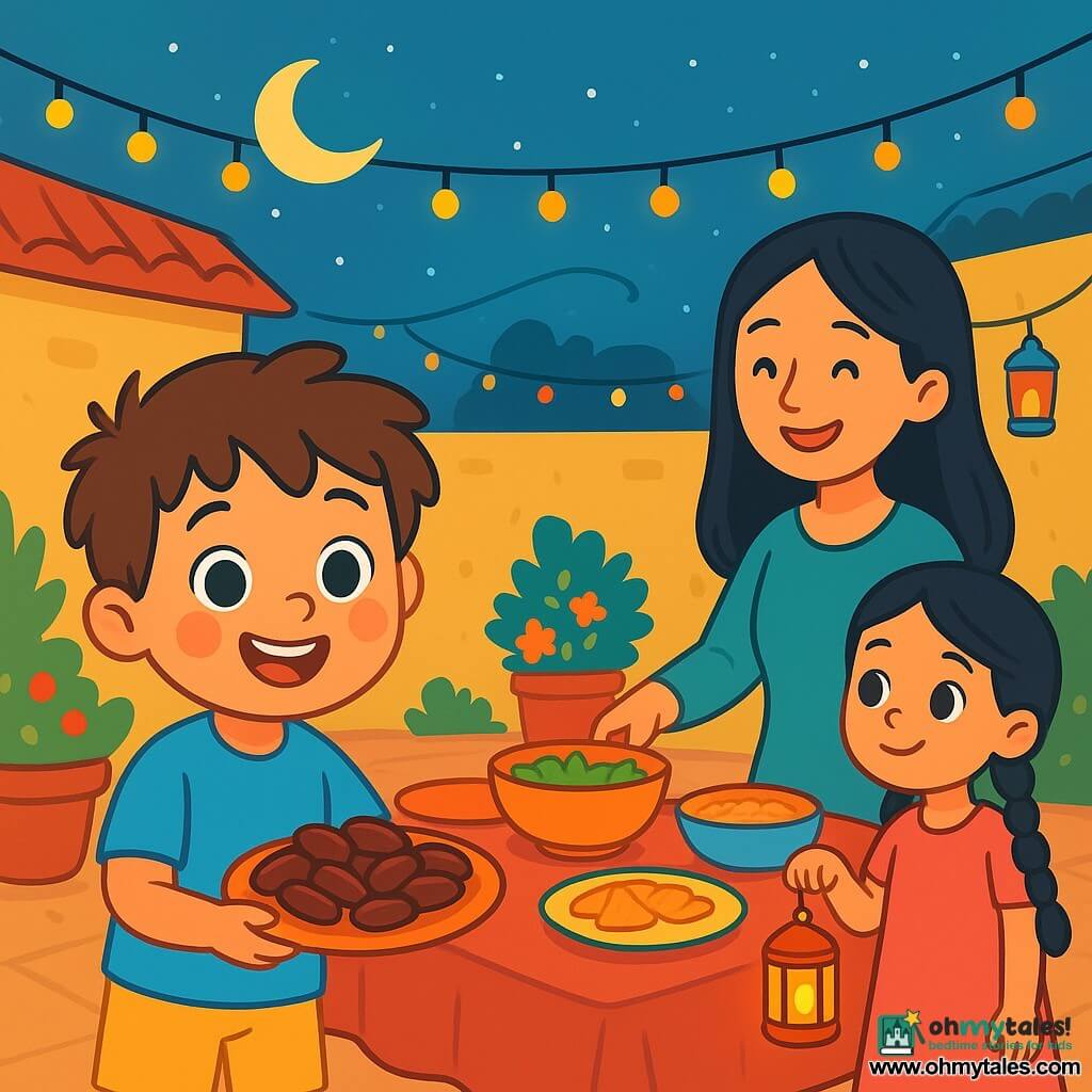 Sam and the star of kindness | Story of Ramadan | 3-4 years old ...