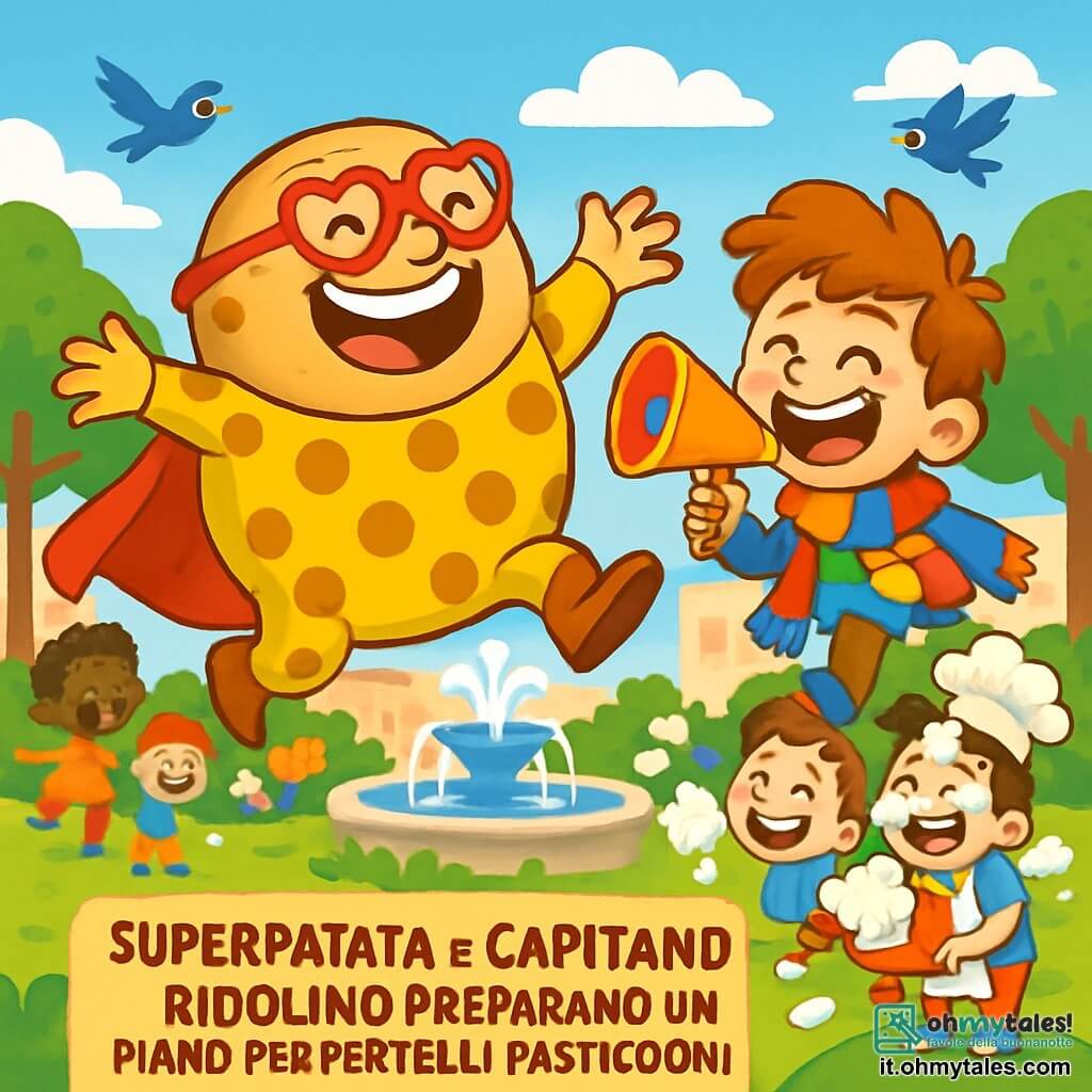 Le incredibili avventure di Super Patata e Capitan Ridolino | Storia di ...